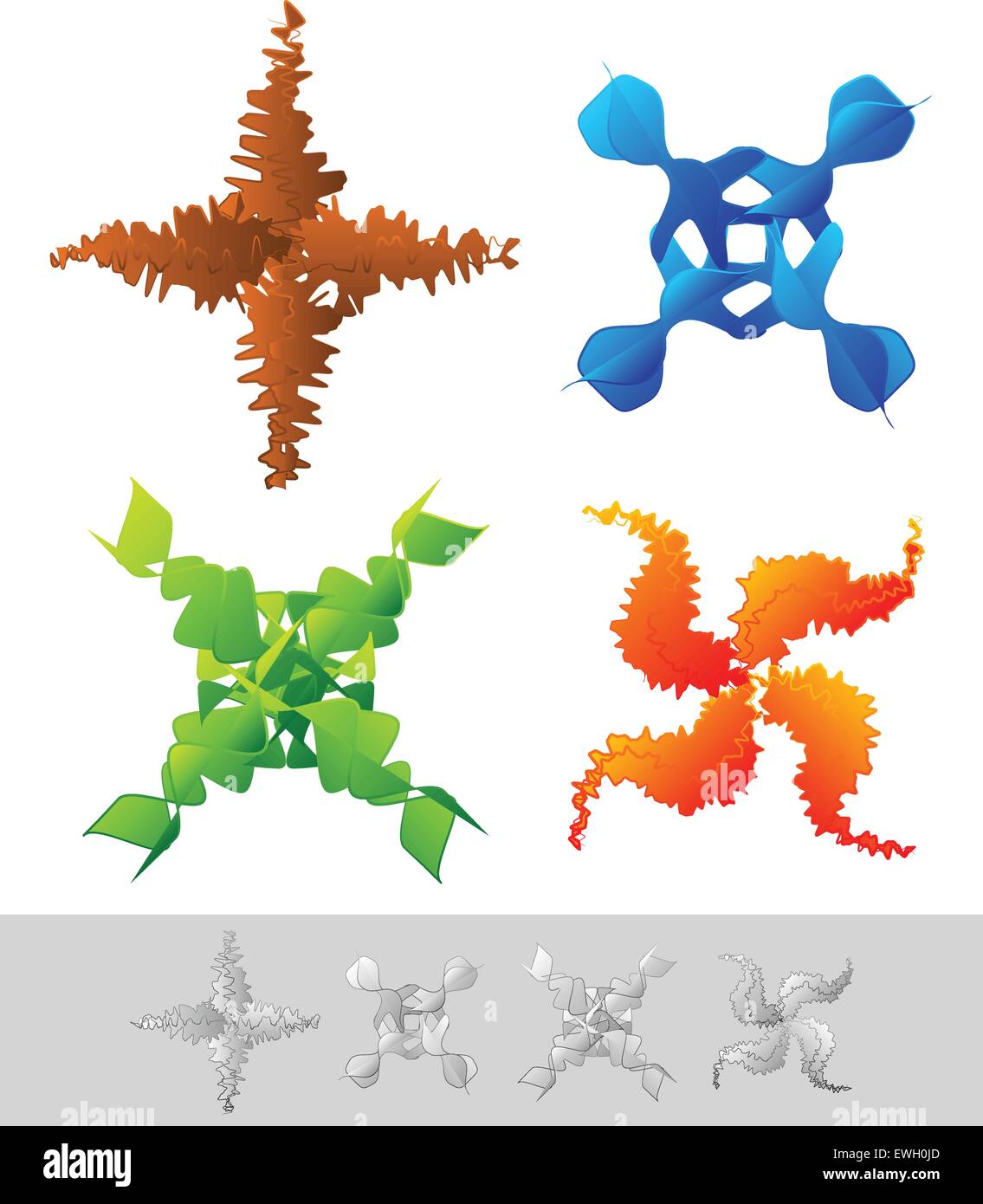 Elemental force vector vectors hi-res stock photography and images - Alamy