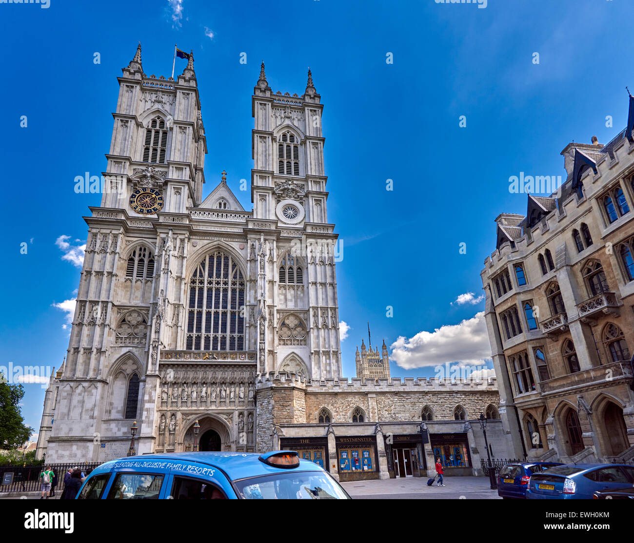 Westminster Abbey, at Westminster, is a Gothic church in the City of ...