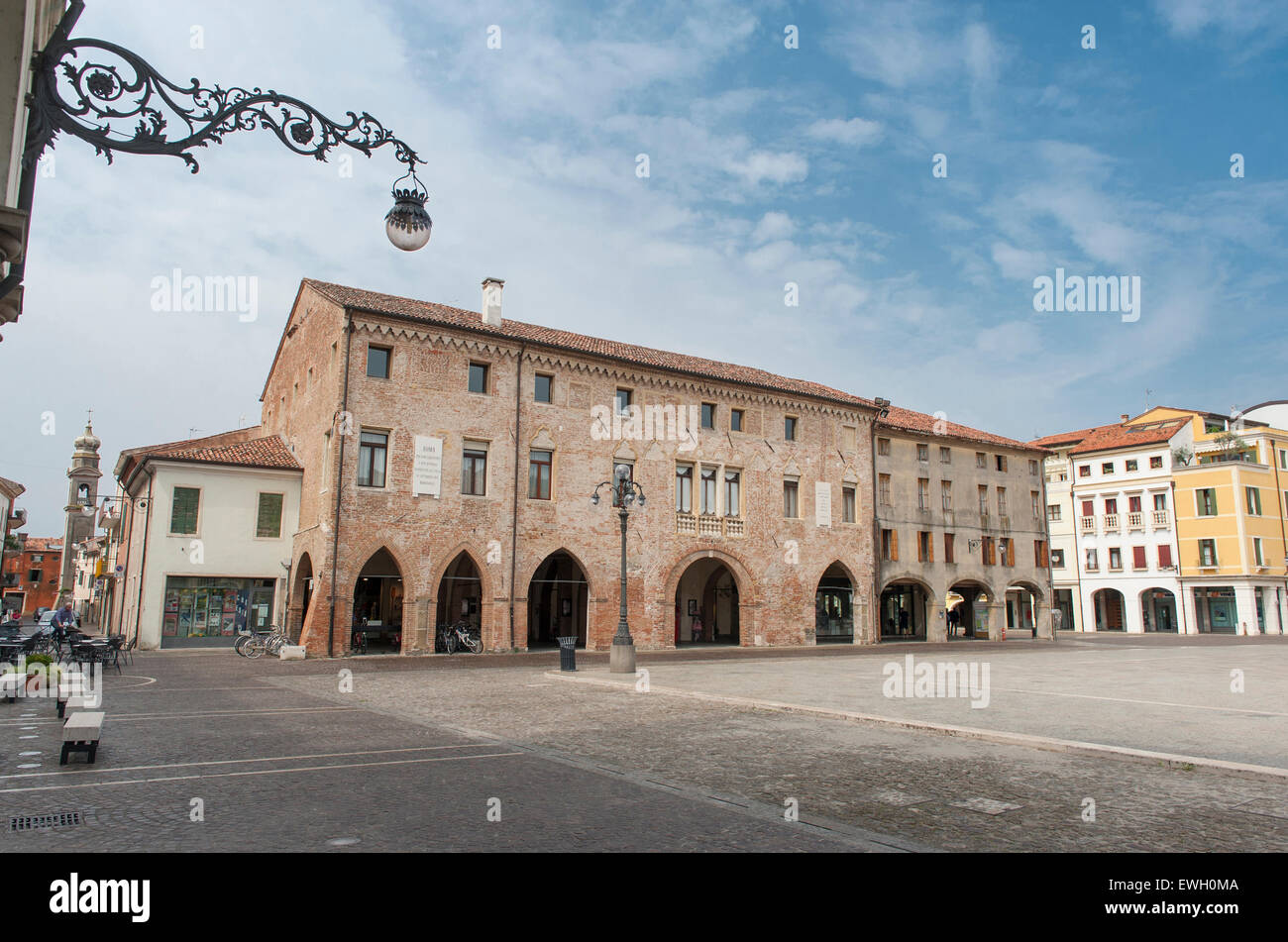 Piazza Maggiore in Este, Veneto, Italy Stock Photo - Alamy