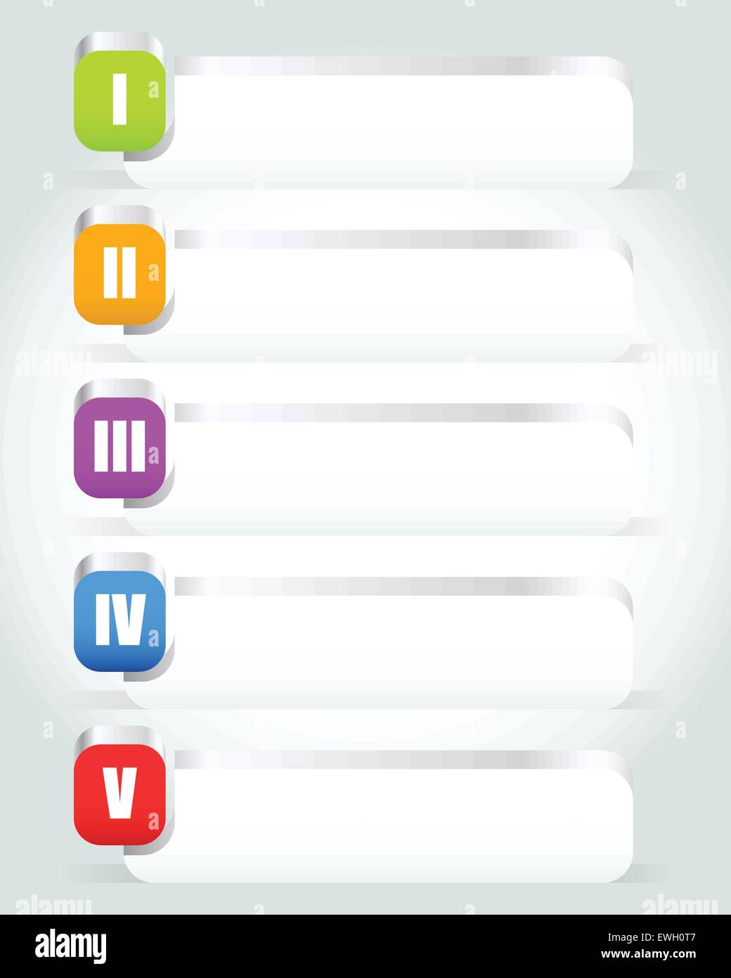 Numbered position Stock Vector Images - Alamy