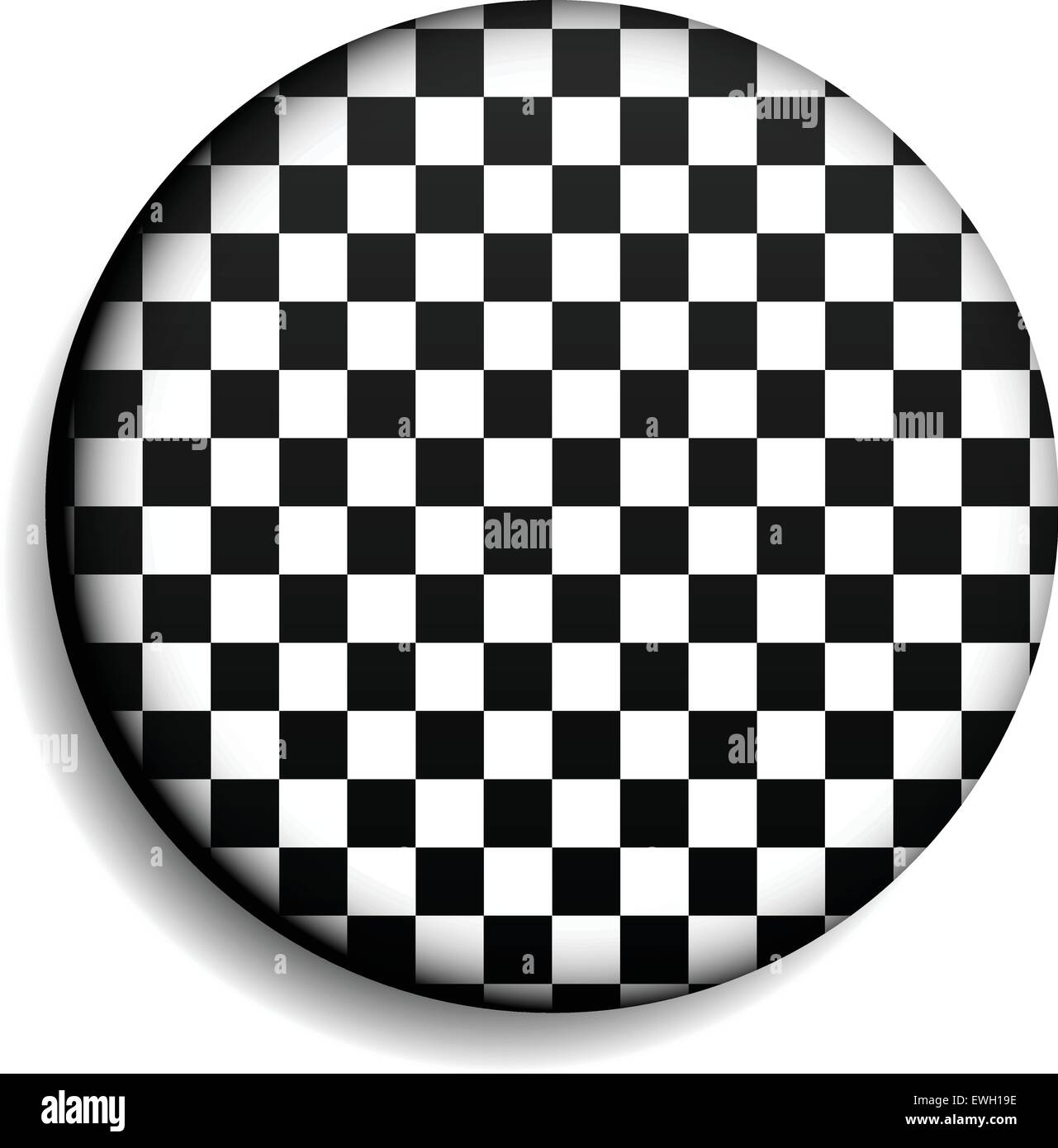 Checkered circle, checkered sphere Stock Vector Image & Art - Alamy