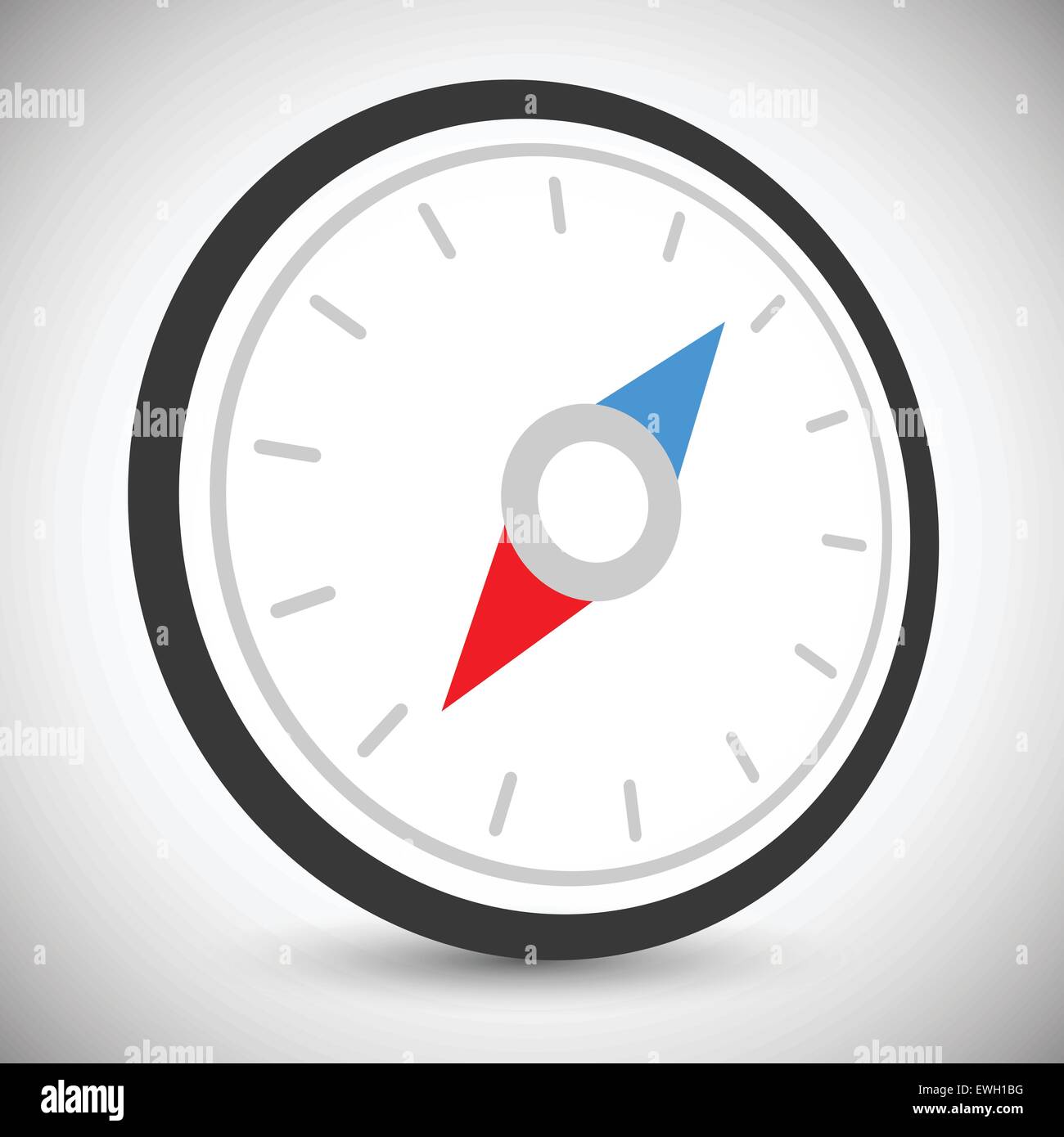Directional magnetic compass Stock Vector Images - Alamy