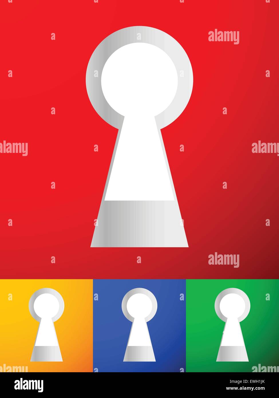 Secured room Stock Vector Images - Alamy