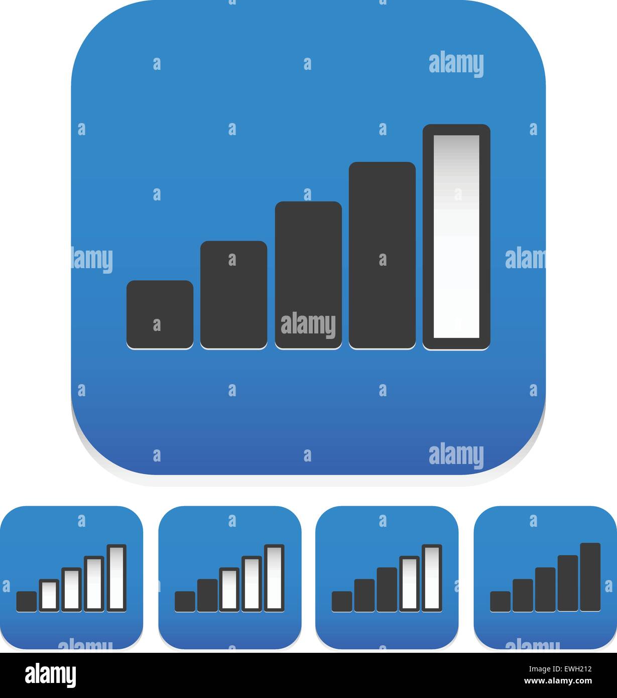 signal strength indicator or general level indicator. gauge, rating ...