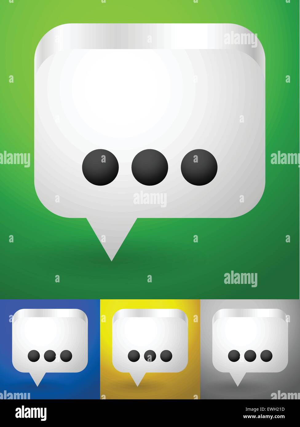 Speech bubbles, talk bubbles Stock Vector Image & Art - Alamy