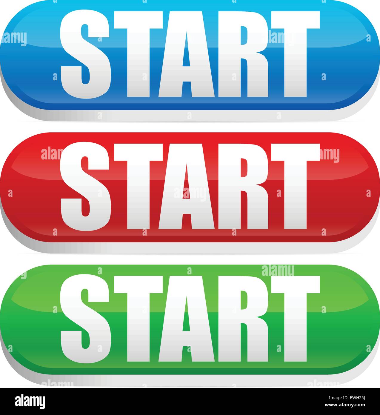 Push start race Stock Vector Images - Alamy