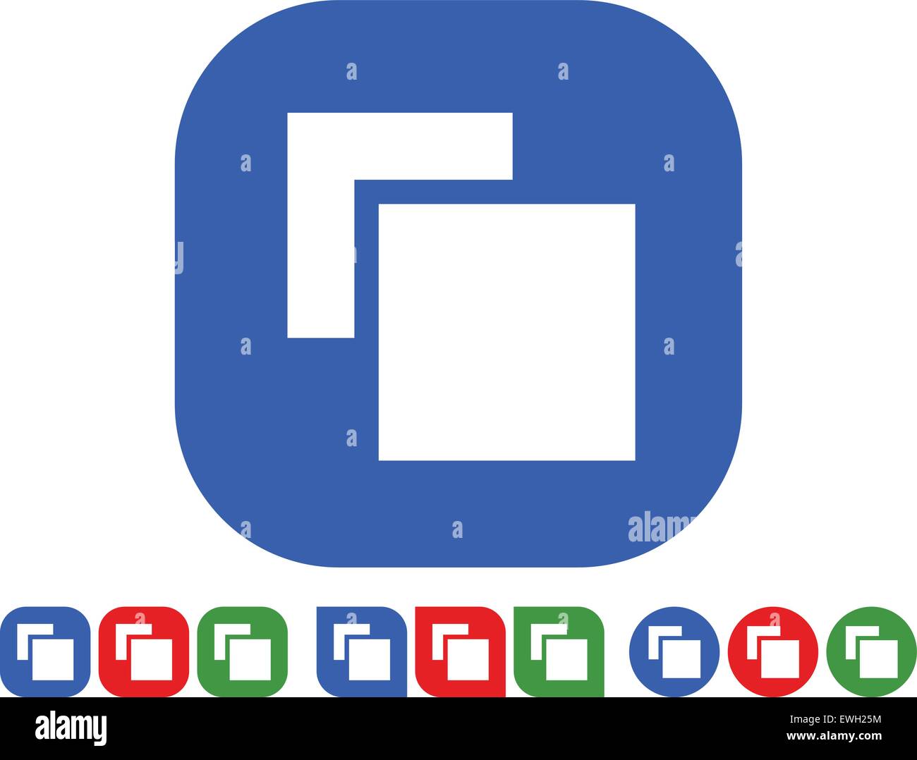 Simple paper, sheet icon Stock Vector Image & Art - Alamy