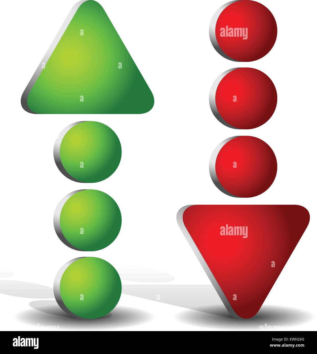 Dotted up, down arrow Stock Vector Image & Art - Alamy