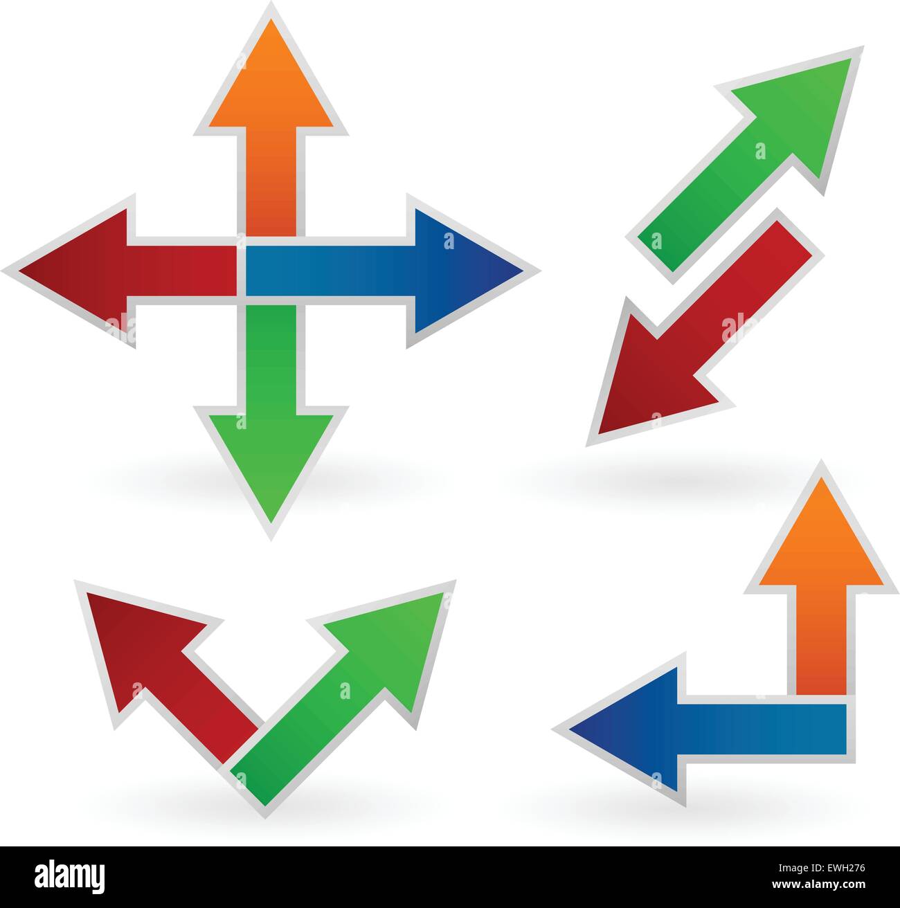 Corner exchange Stock Vector Images - Alamy