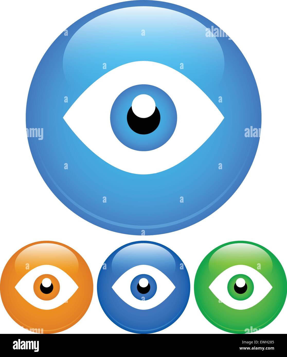 Eyecare vector vectors hi-res stock photography and images - Alamy