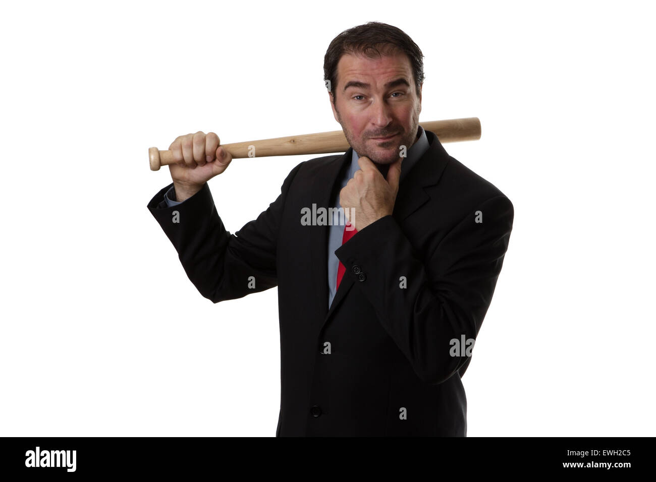 Man holding bat hi-res stock photography and images - Alamy