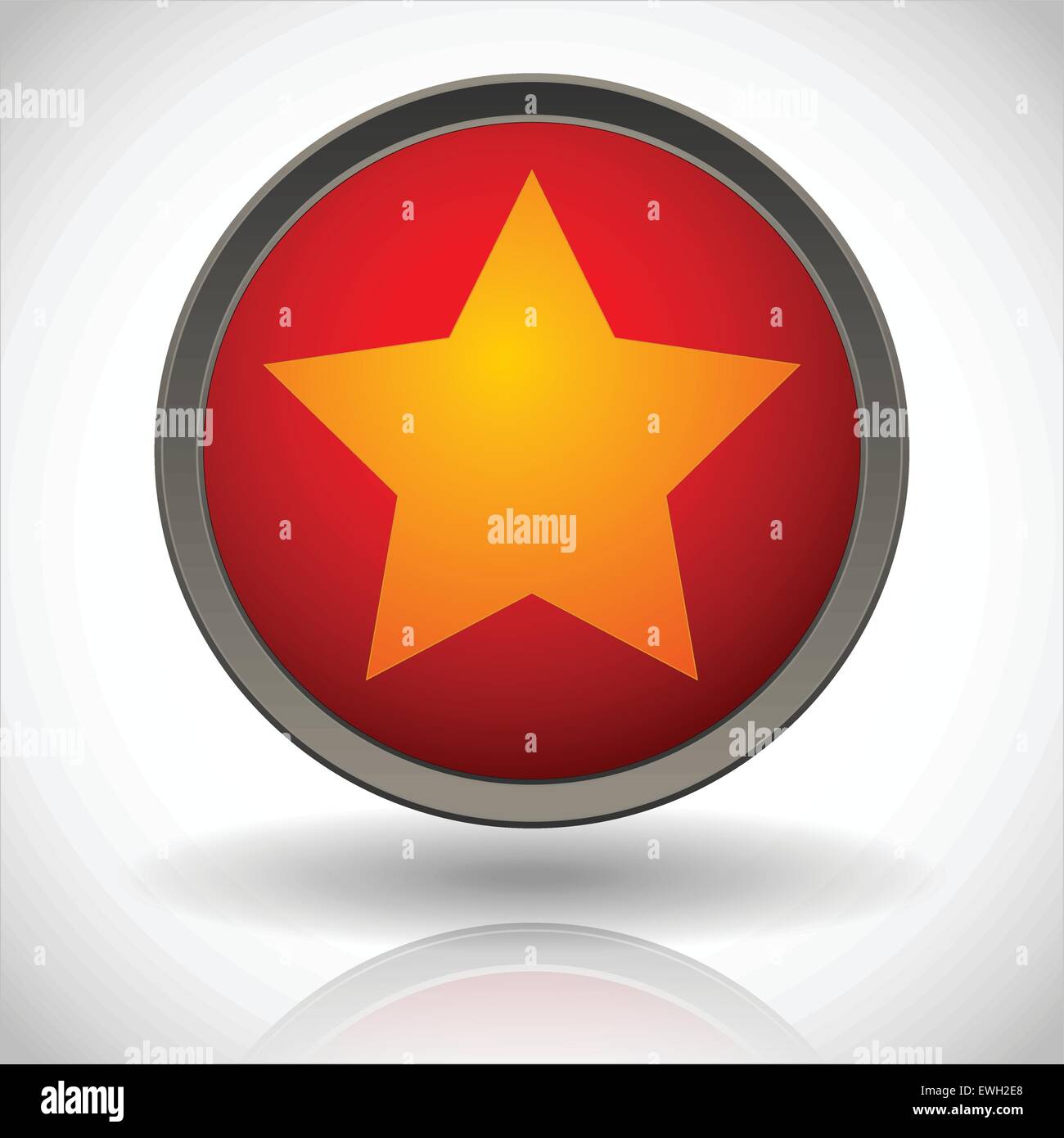 Stylish star badge, star button Stock Vector Image & Art - Alamy