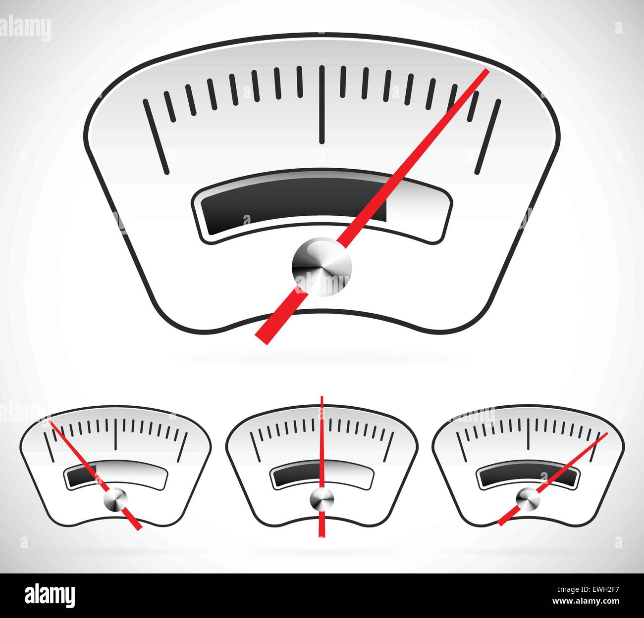 Gauge, dial, measure, benchmark, level, pressure, indicaton or ...