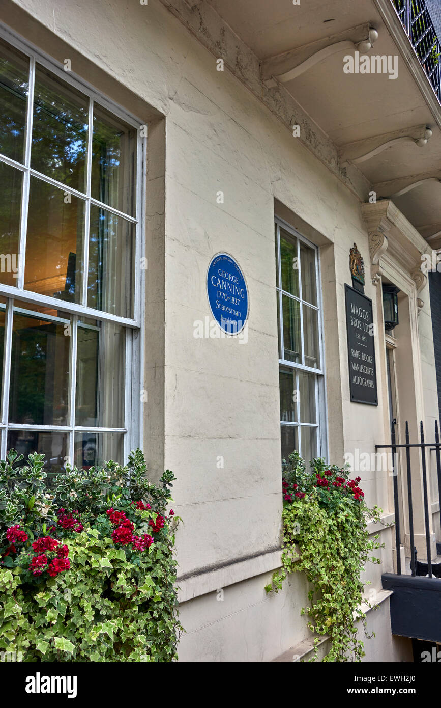 50 Berkeley Square London. The four-storey brick town house was ...
