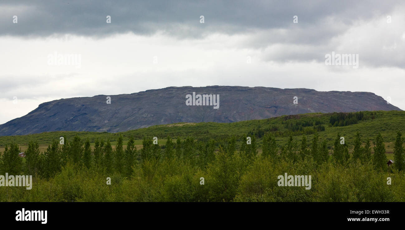 Tuya (volcanic table mountain Stock Photo - Alamy