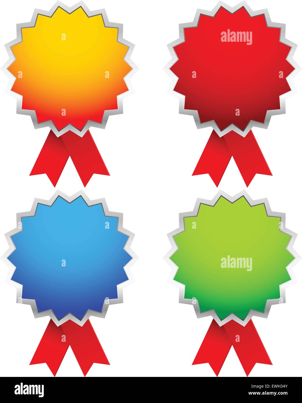 Bright, colorful badges Stock Vector Image & Art - Alamy