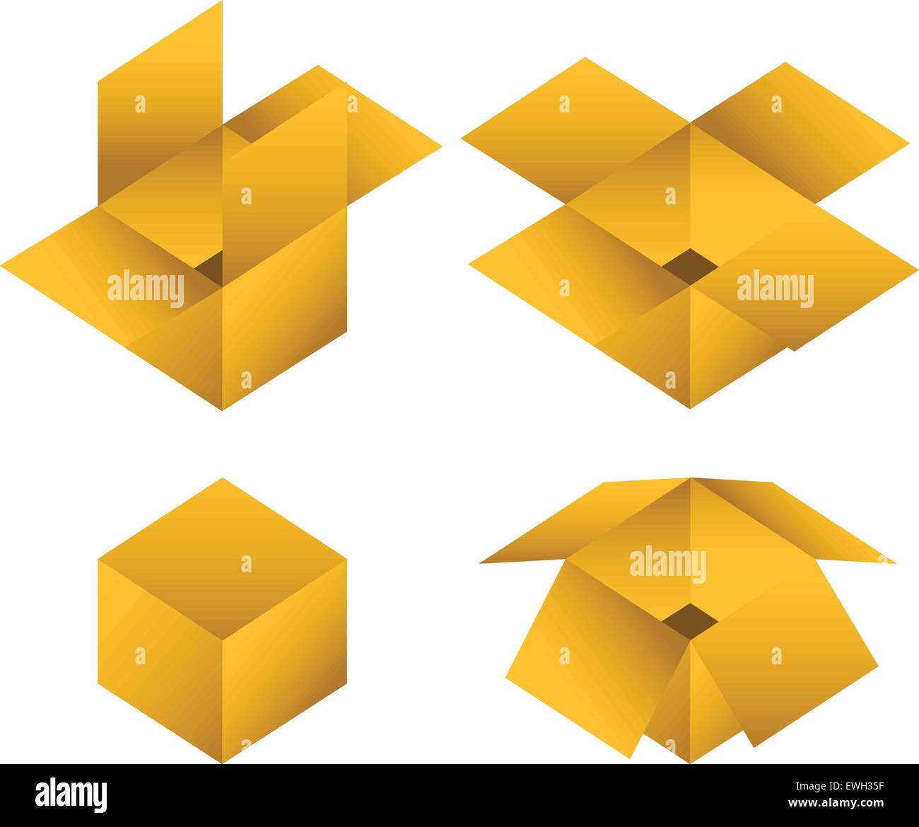 Unbox vector vectors hi-res stock photography and images - Alamy