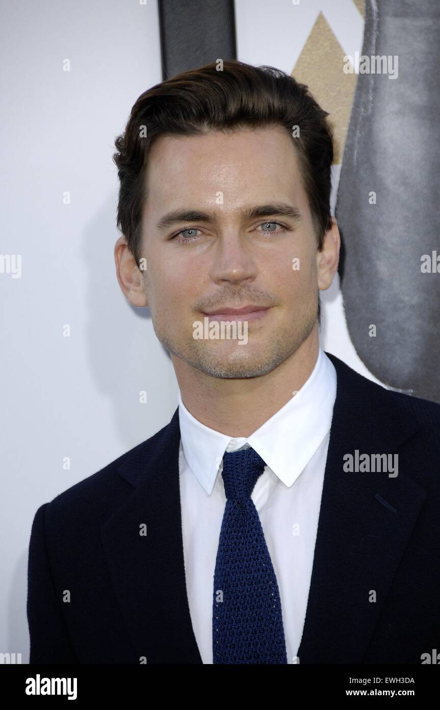 Los Angeles, CA, USA. 25th June, 2015. Matt Bomer at arrivals for MAGIC ...