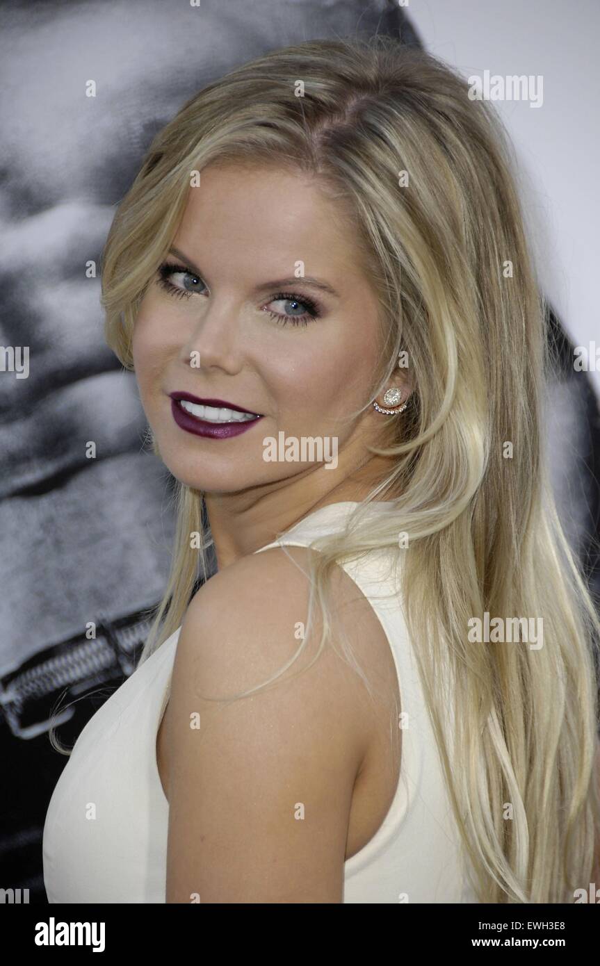 Los Angeles, CA, USA. 25th June, 2015. Crystal Hunt at arrivals for ...