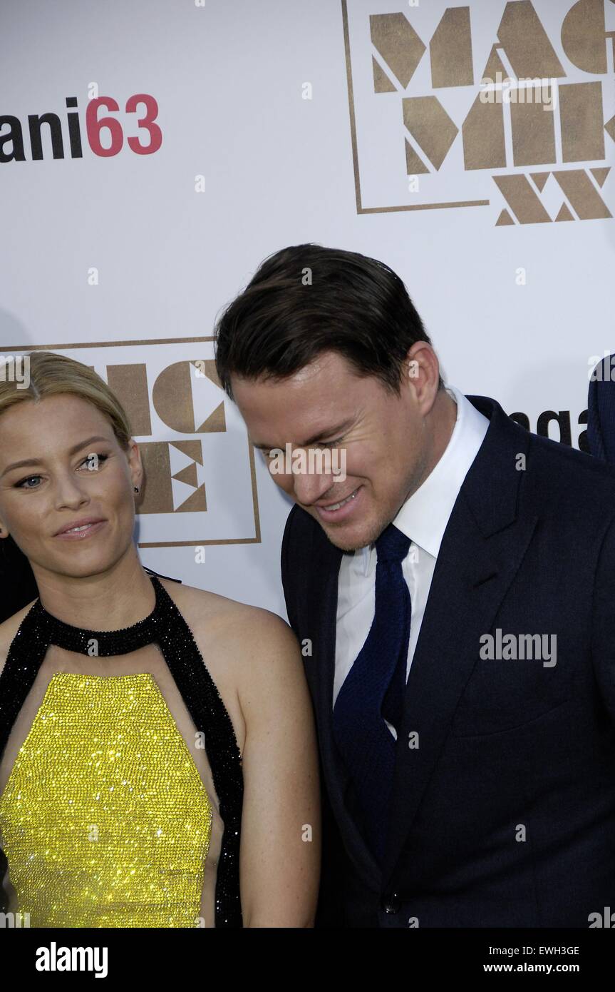 Los Angeles, CA, USA. 25th June, 2015. Elizabeth Banks, Channing Tatum ...