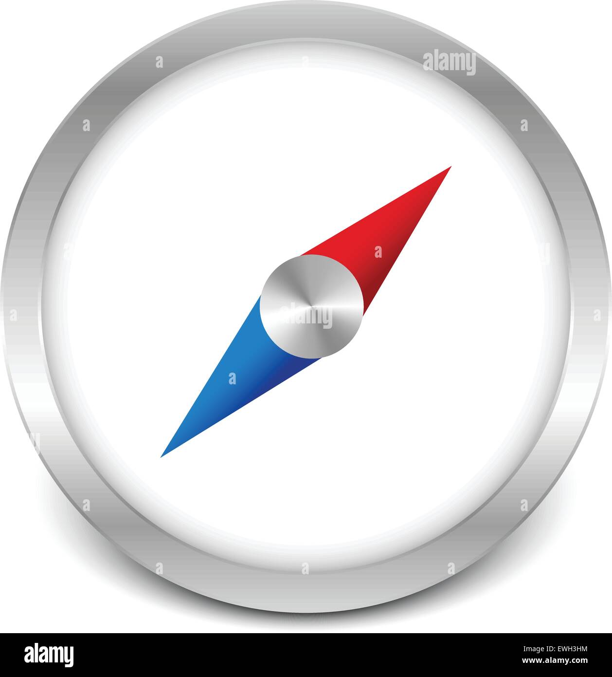 Simple compass icon Stock Vector Image & Art - Alamy
