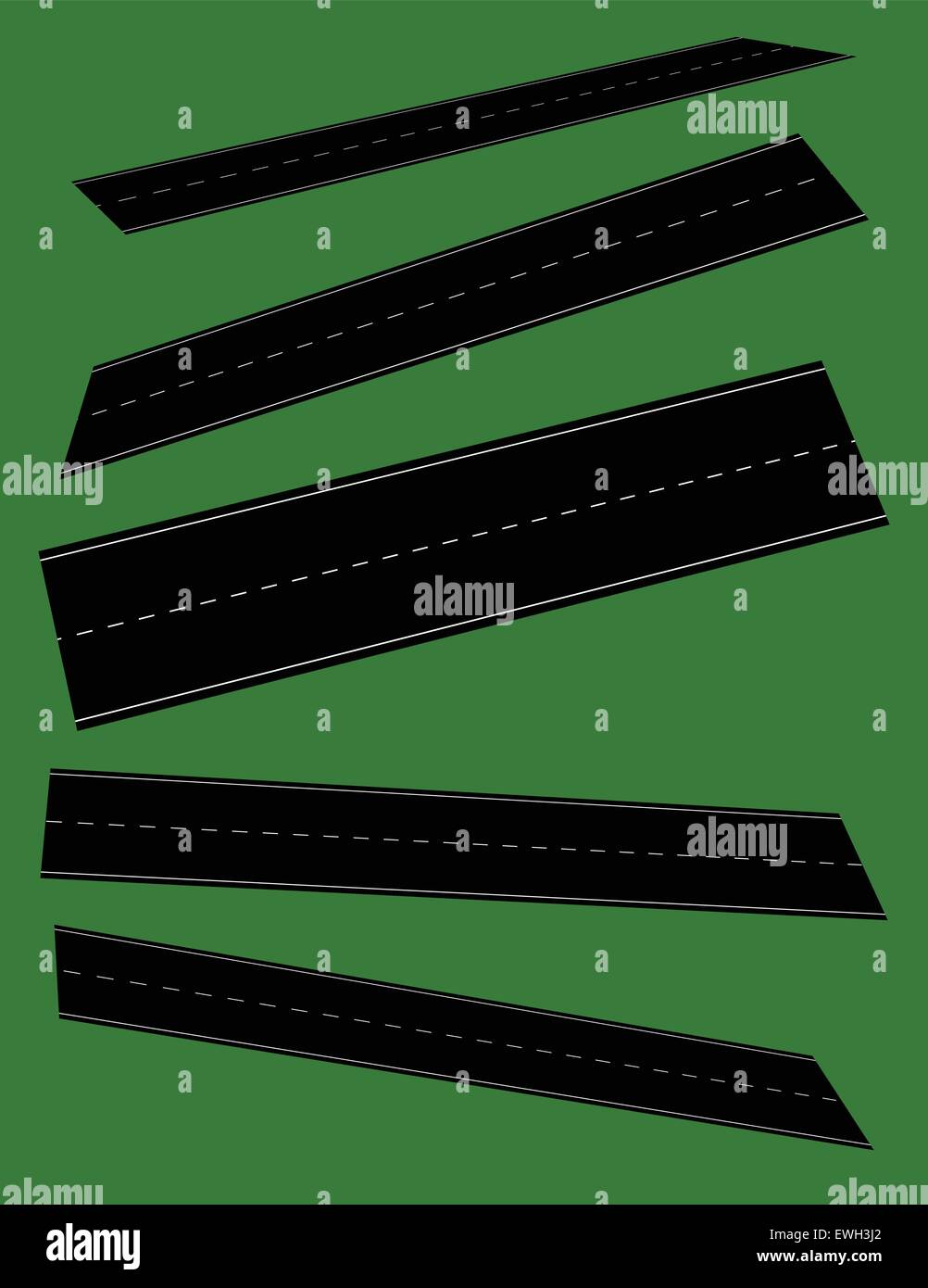 Roadways vector vectors hi-res stock photography and images - Alamy