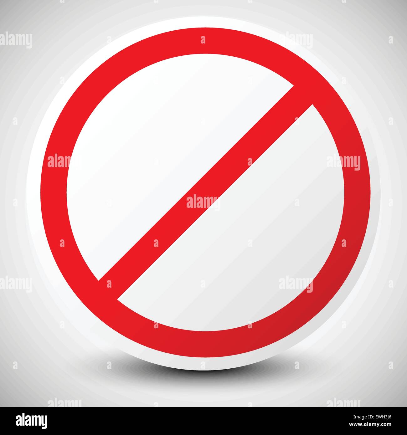 Stop, deny, do not, no entry sign Stock Vector Image & Art - Alamy