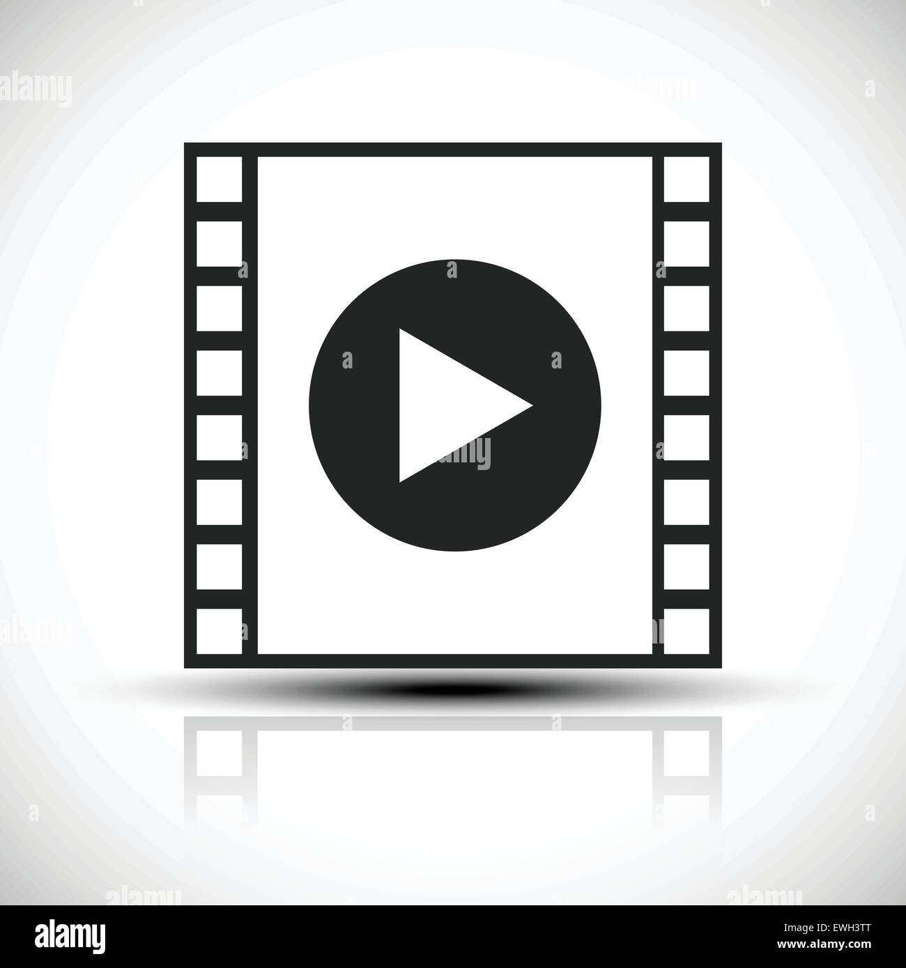 Simple concept graphic for movie, movie production Stock Vector Image ...