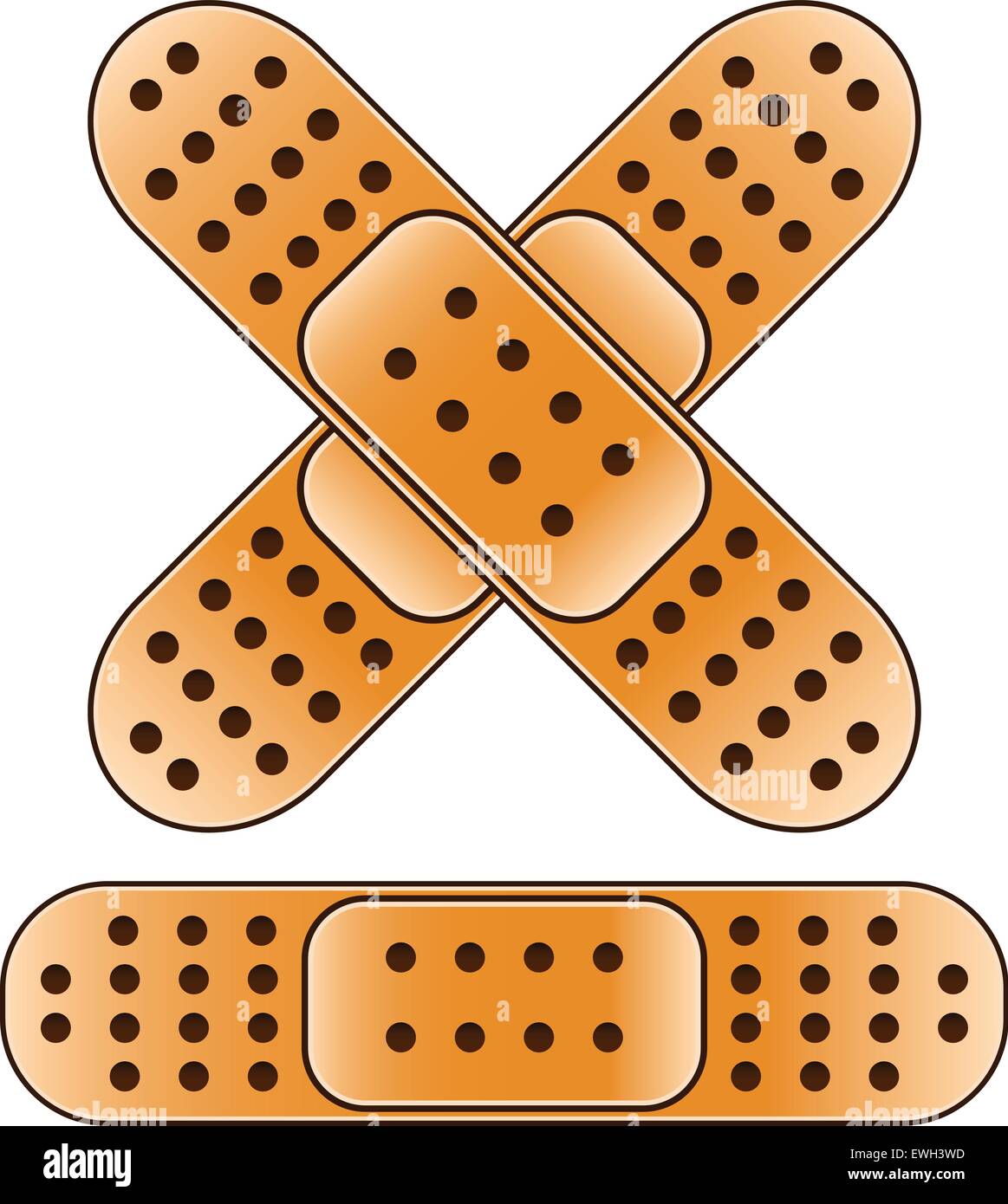 Plaster, first aid concept Stock Vector Image & Art - Alamy