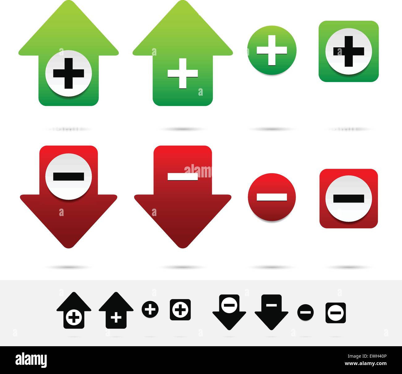 Red lower panel Stock Vector Images - Alamy