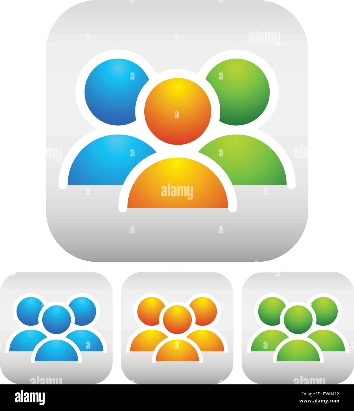 Characters, community icons Stock Vector Image & Art - Alamy