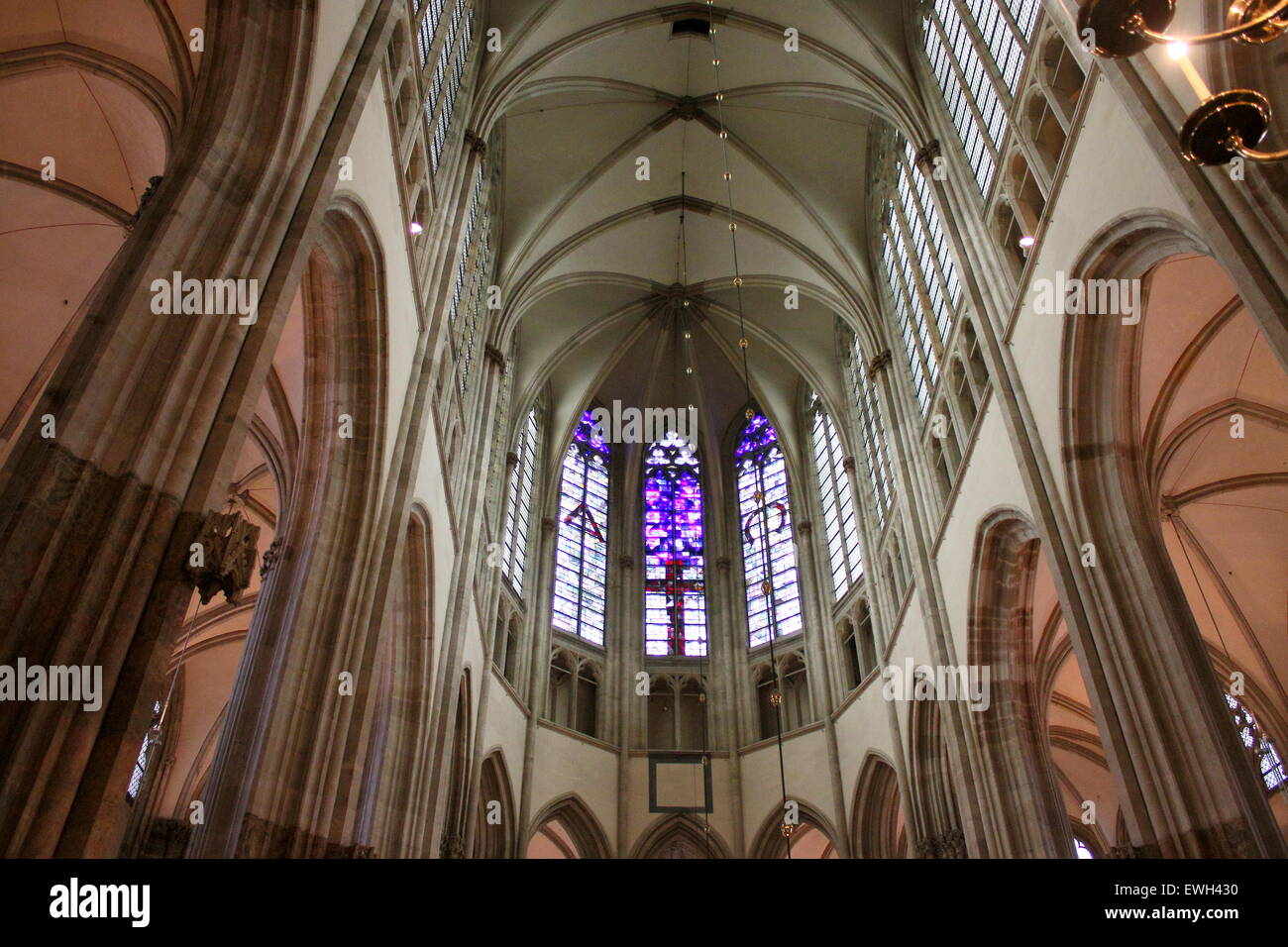 Dom church in utrecht interior hi-res stock photography and images - Alamy