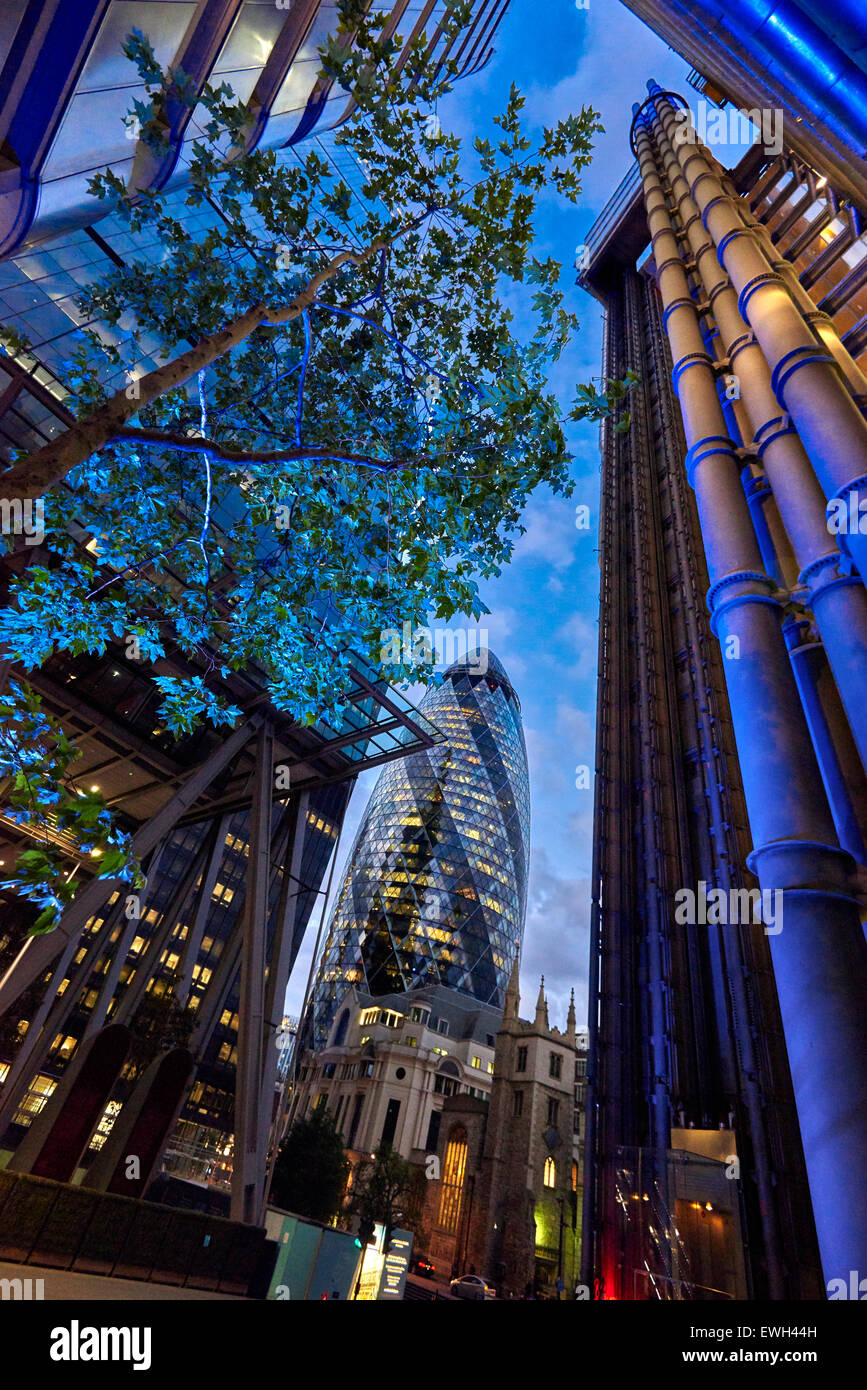 The Lloyd's building (sometimes known as the Inside-Out Building) is ...