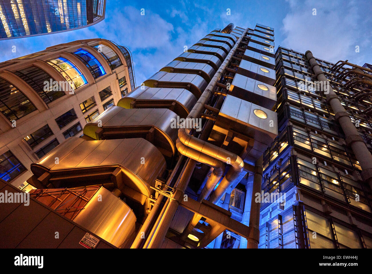 The Lloyd's building (sometimes known as the Inside-Out Building) is ...