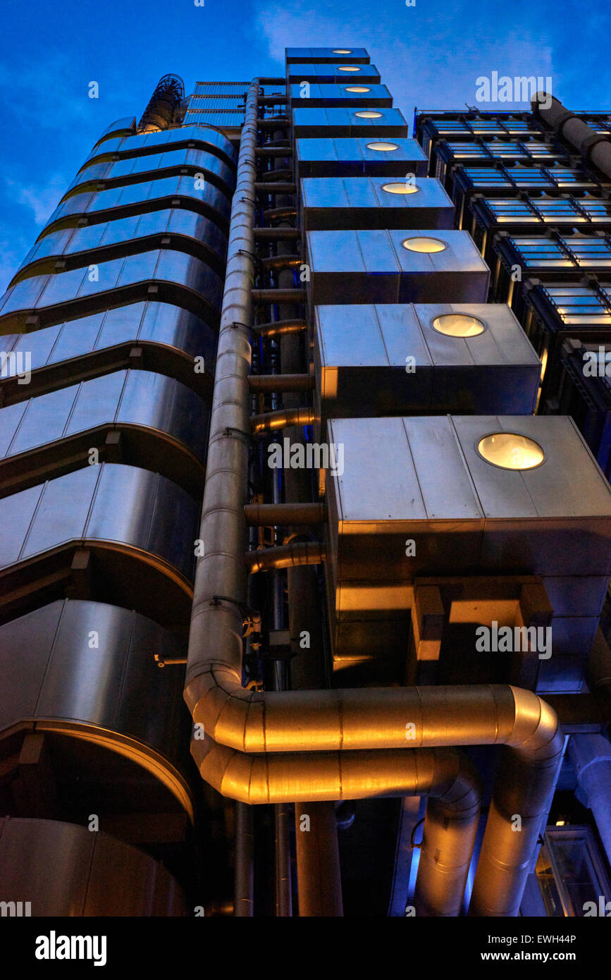 The Lloyd's building (sometimes known as the Inside-Out Building) is ...