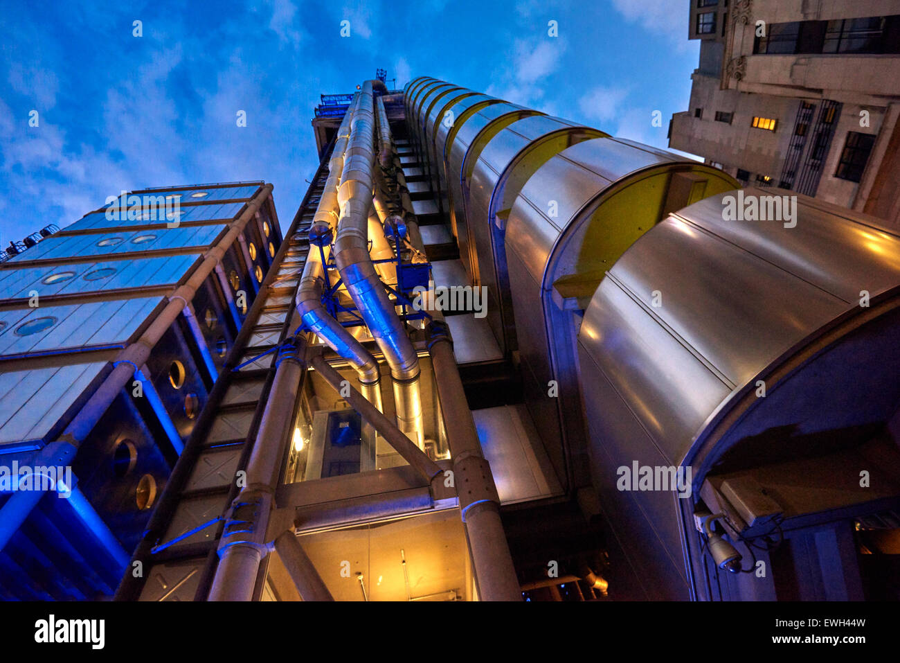 The Lloyd's building (sometimes known as the Inside-Out Building) is ...
