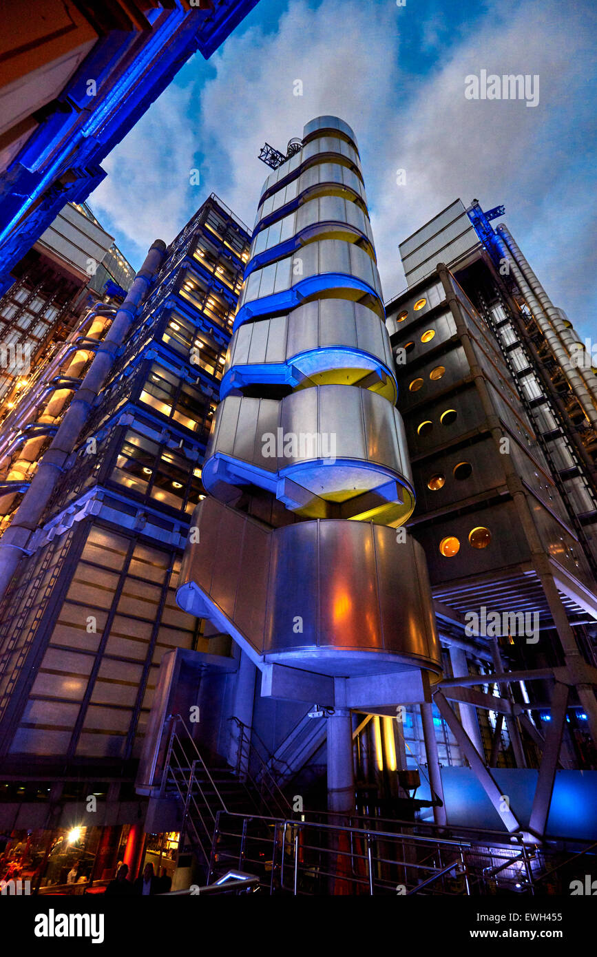 The Lloyd's building (sometimes known as the Inside-Out Building) is ...
