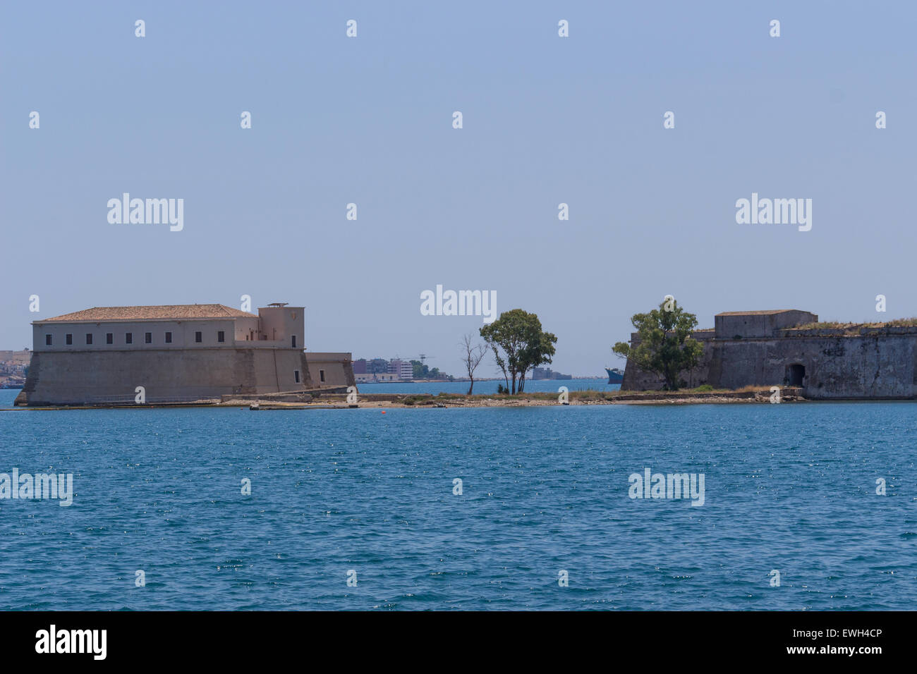 Italy, Sicily, old Fort Victory Stock Photo - Alamy