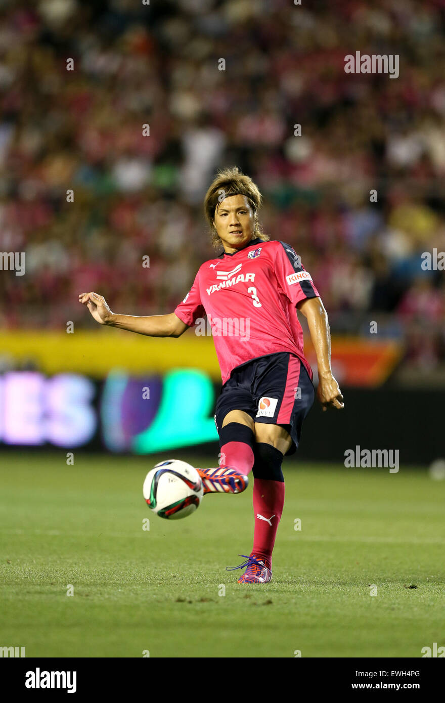 Osaka, Japan. 21st June, 2015. Yuta Someya (Cerezo) Football/Soccer ...