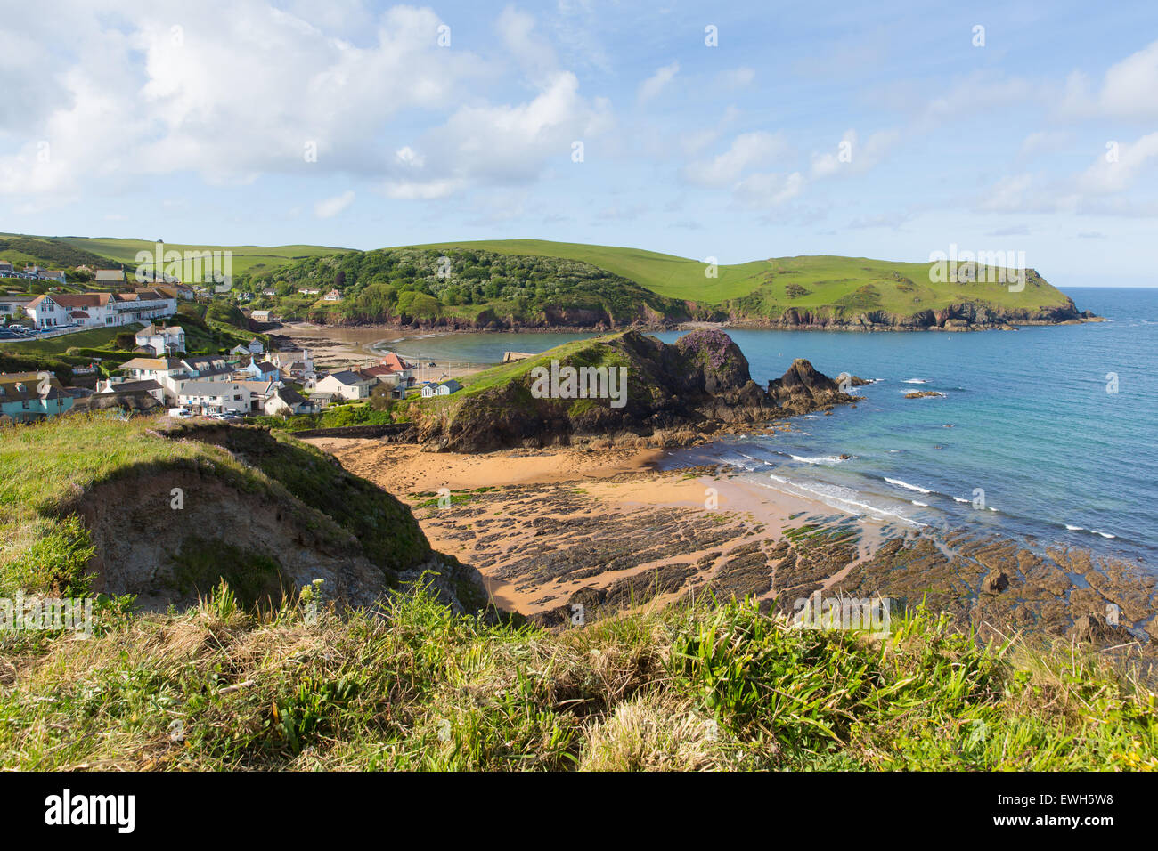 Hope cove cove kingsbridge hi-res stock photography and images - Alamy