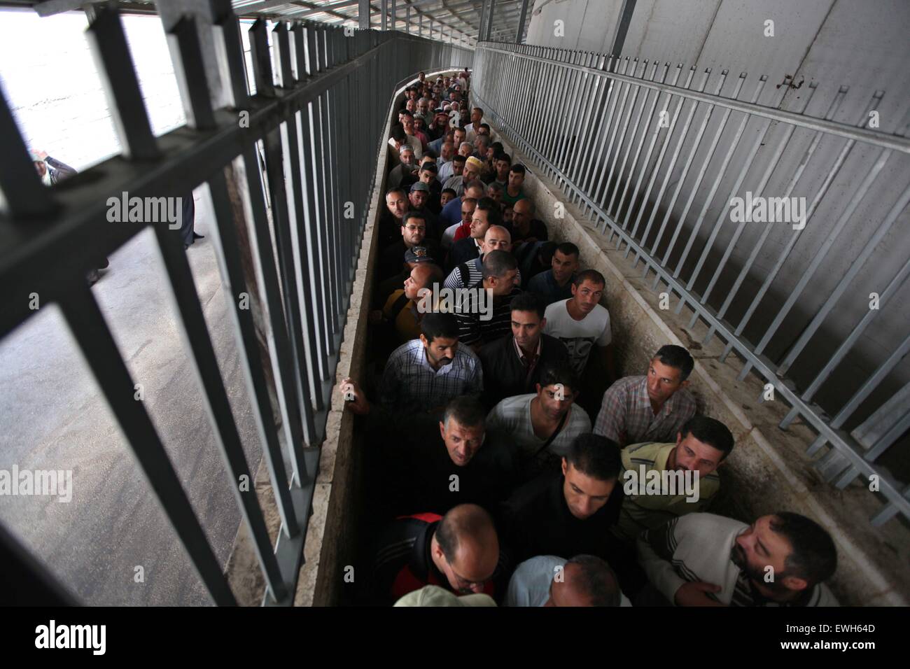 Bethlehem, Israeli-controlled Bethlehem checkpoint on the outskirts of ...