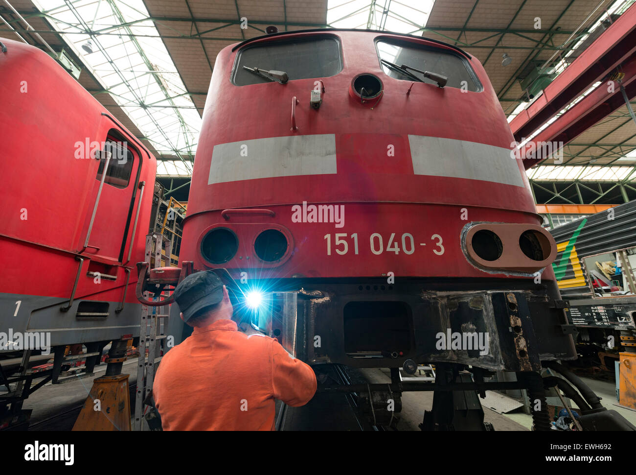 Track maintenance vehicle hi-res stock photography and images - Alamy