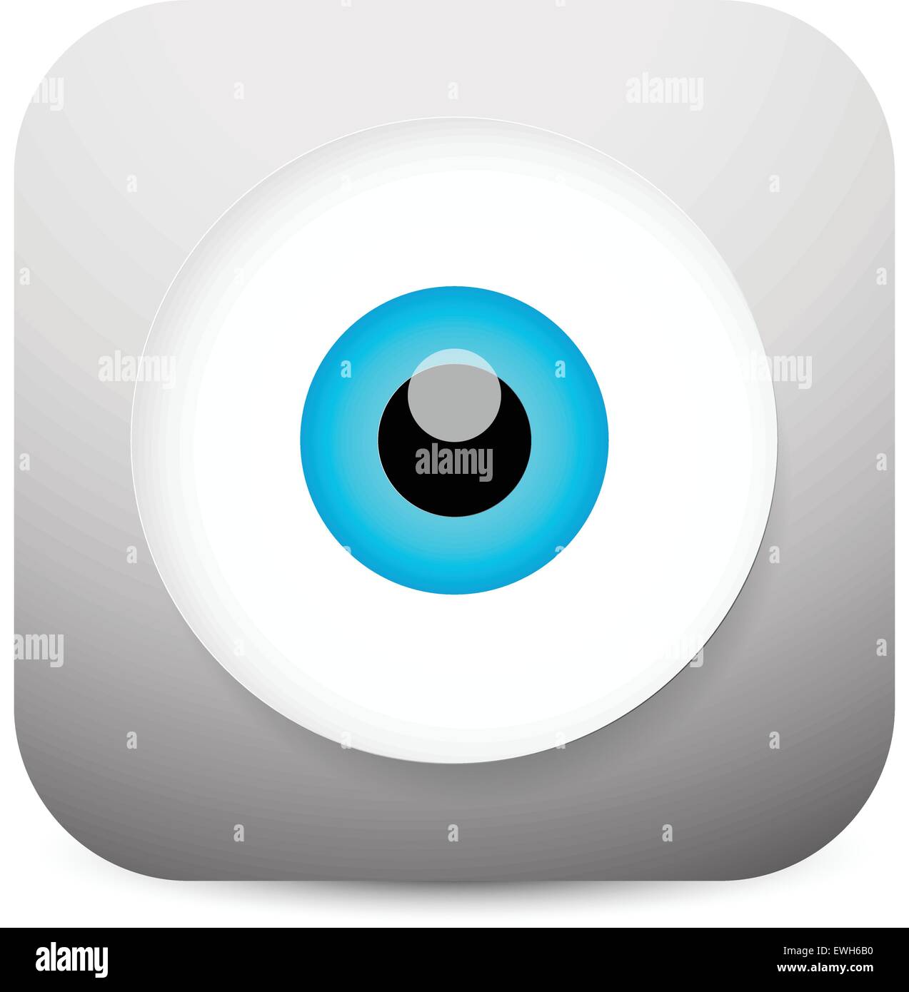 Modern eye app icon Stock Vector Image & Art - Alamy