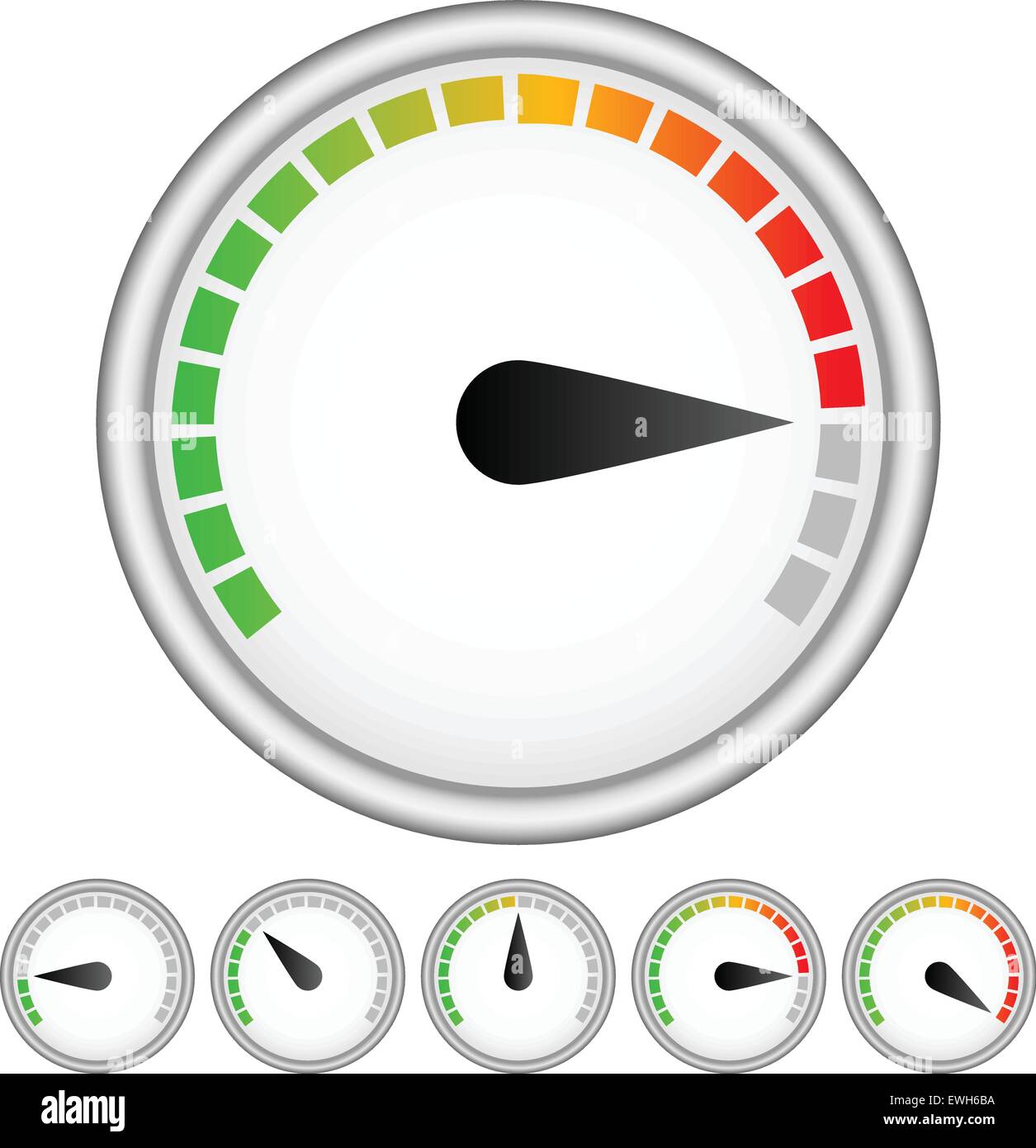 Dial, gauge templates. Measuring, indication, benchmarking element ...