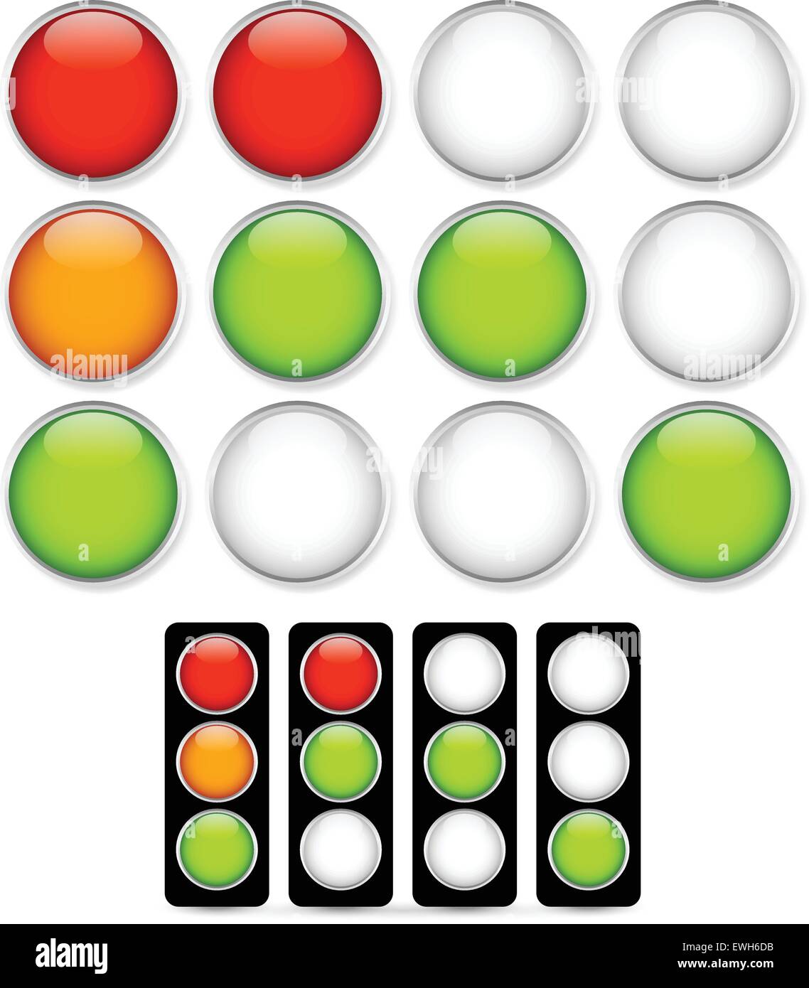 Traffic light, signal, semaphore or control lights vector illustration ... Traffic light, signal, semaphore or control lights vector illustration ...