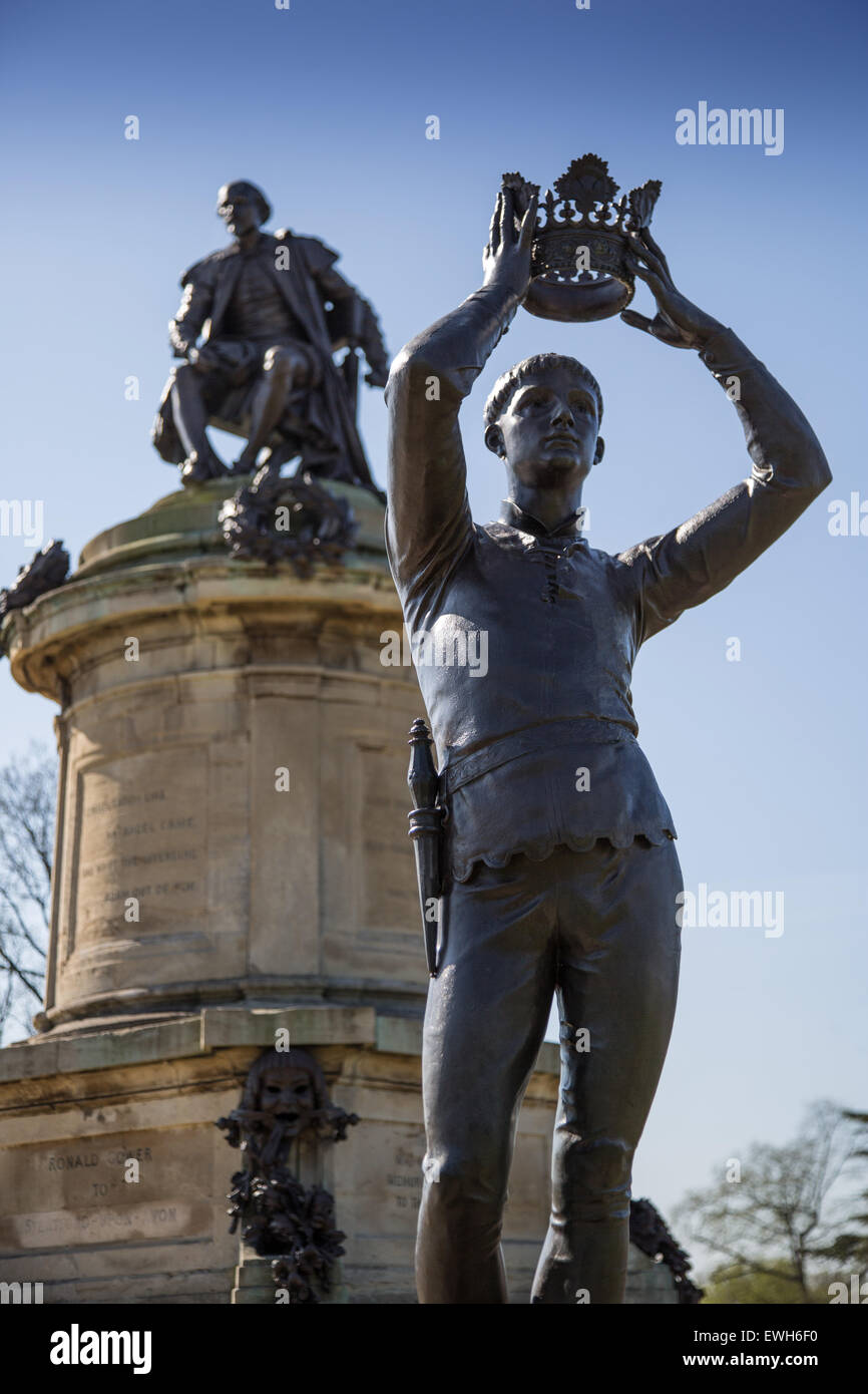 Shakespeare memorial prince hal hi-res stock photography and images - Alamy