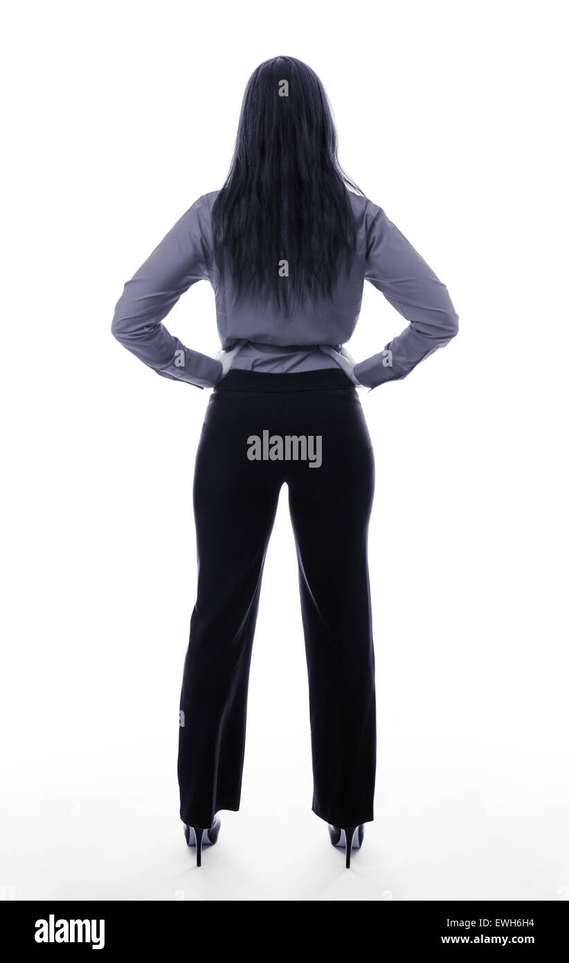 Female figure full body behind hi-res stock photography and images - Alamy