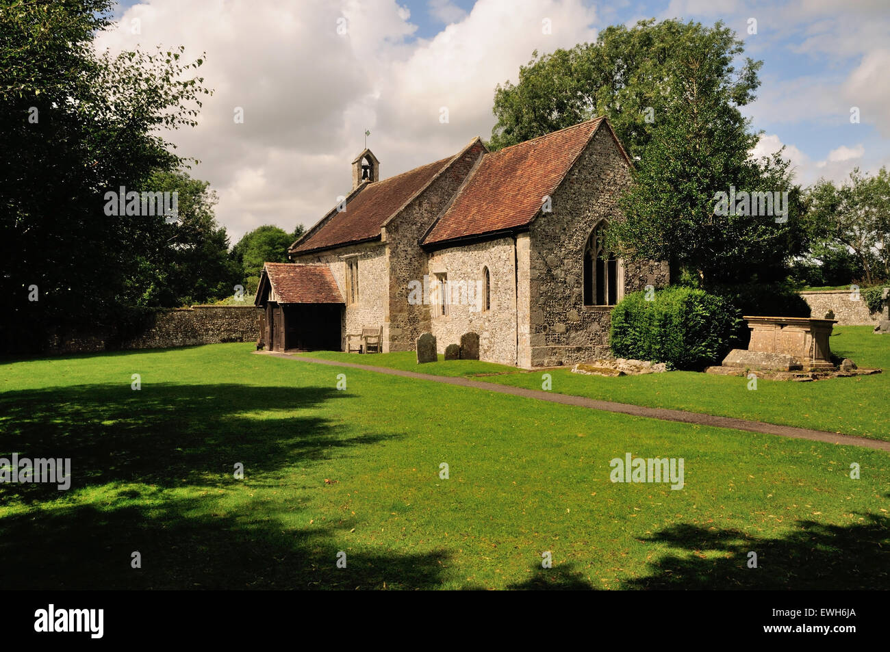 St Mary's church, Milston, Wiltshire Stock Photo - Alamy