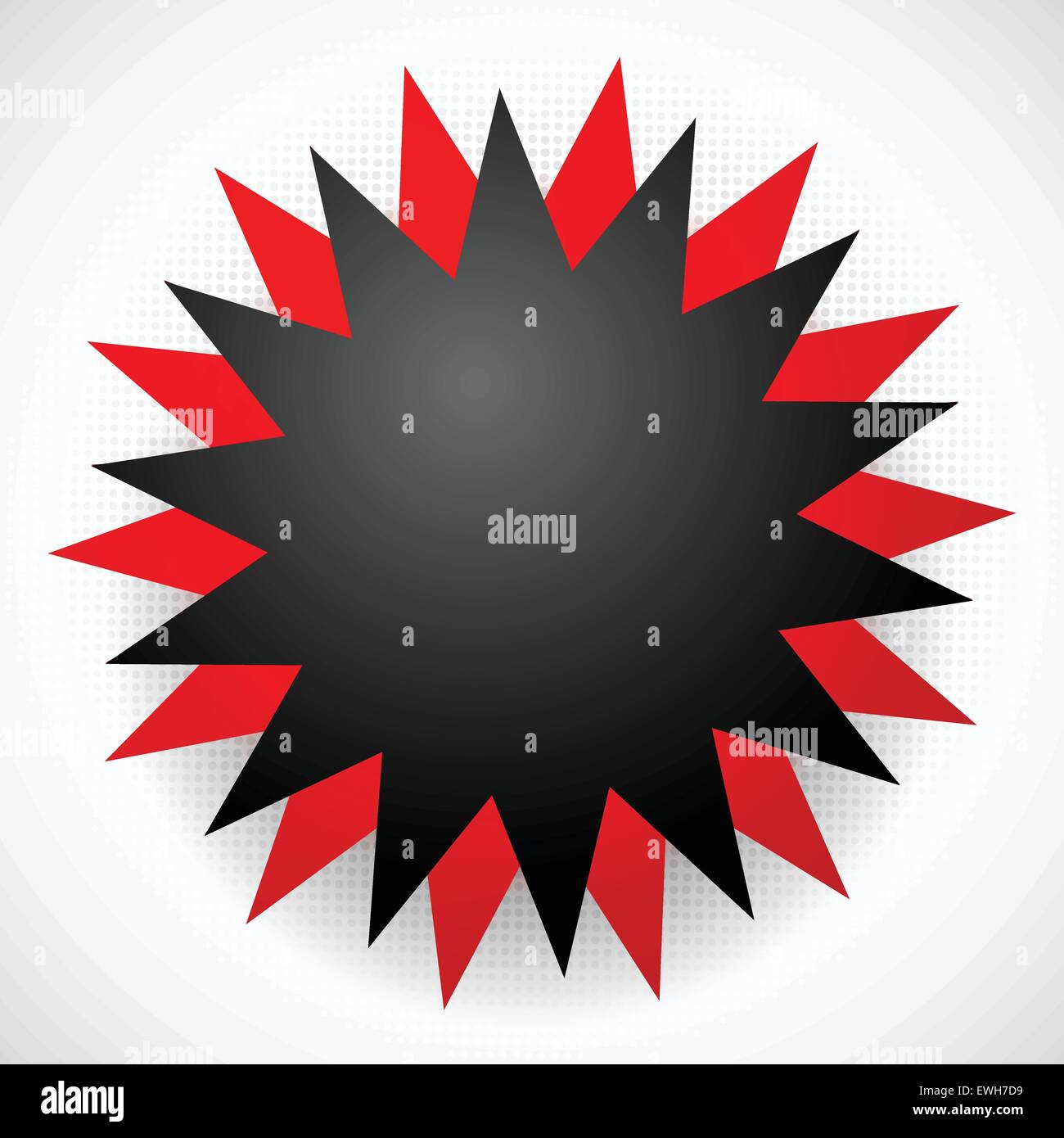 Spiky form Stock Vector Images - Alamy