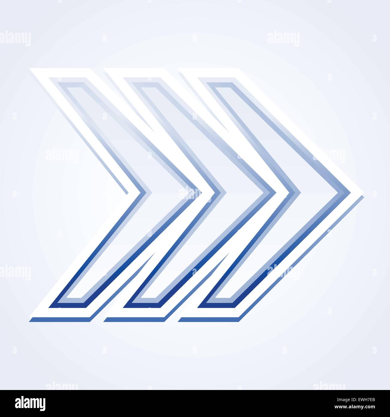 Stylish, bright arrows. pointing right Stock Vector Image & Art - Alamy